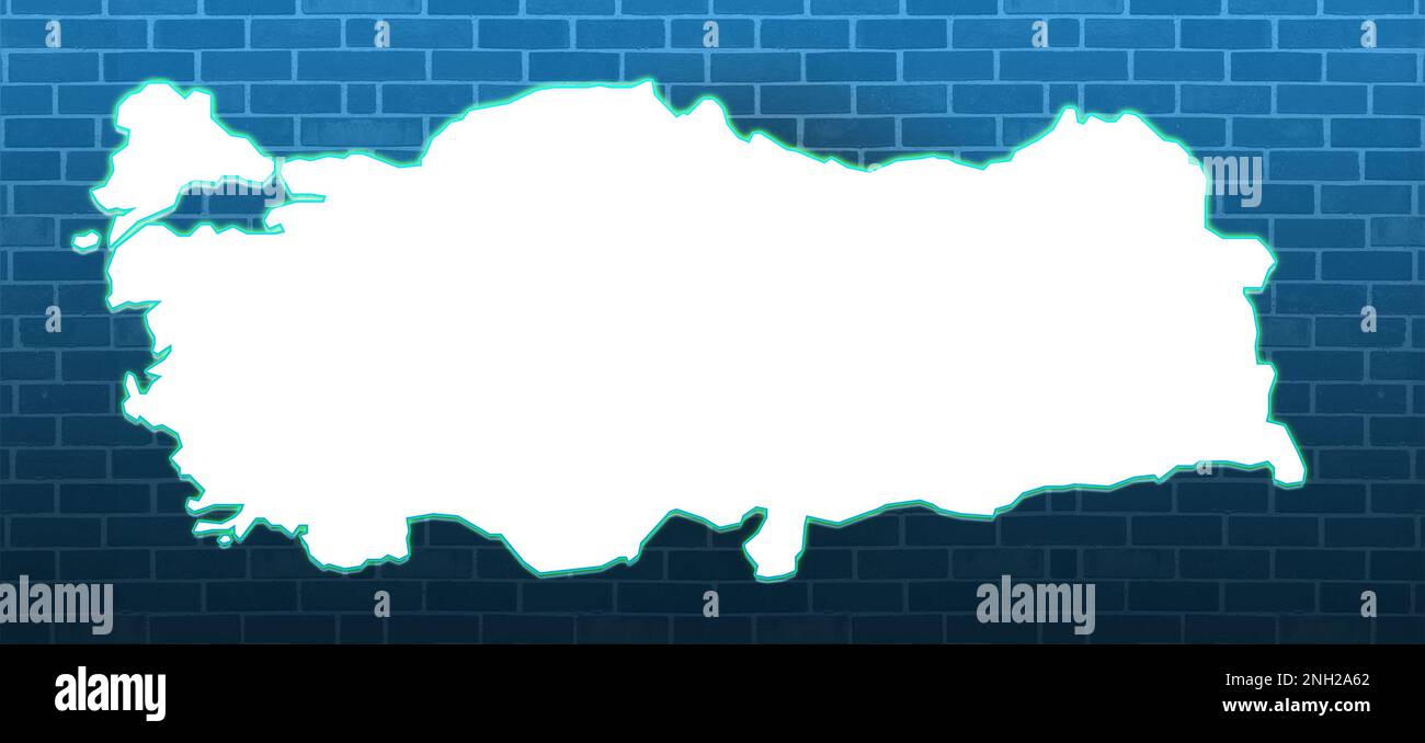 Map turkey borders hi-res stock photography and images - Alamy