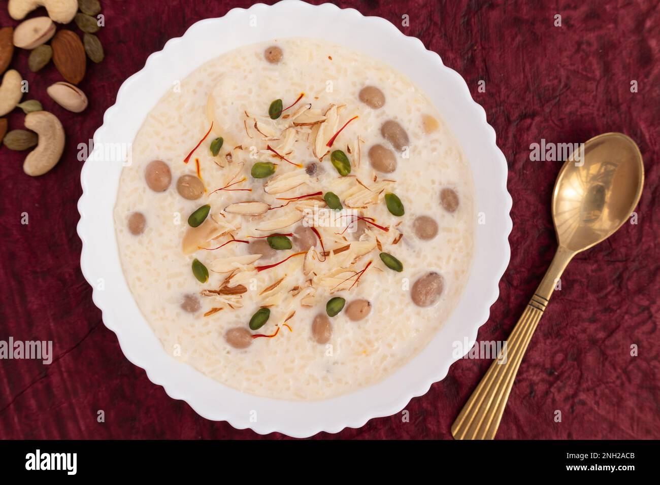 Creamy Rice Pudding Also Called Kheer, Payasam, Payesh, Khir Or ...