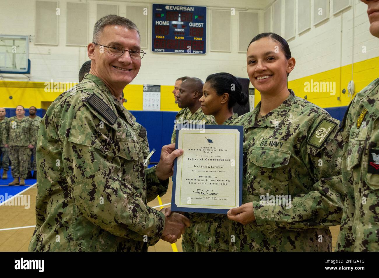 NAVAL SUPPORT ACTIVITY SOUDA BAY, Greece (Dec. 8, 2022) Master-at-Arms ...