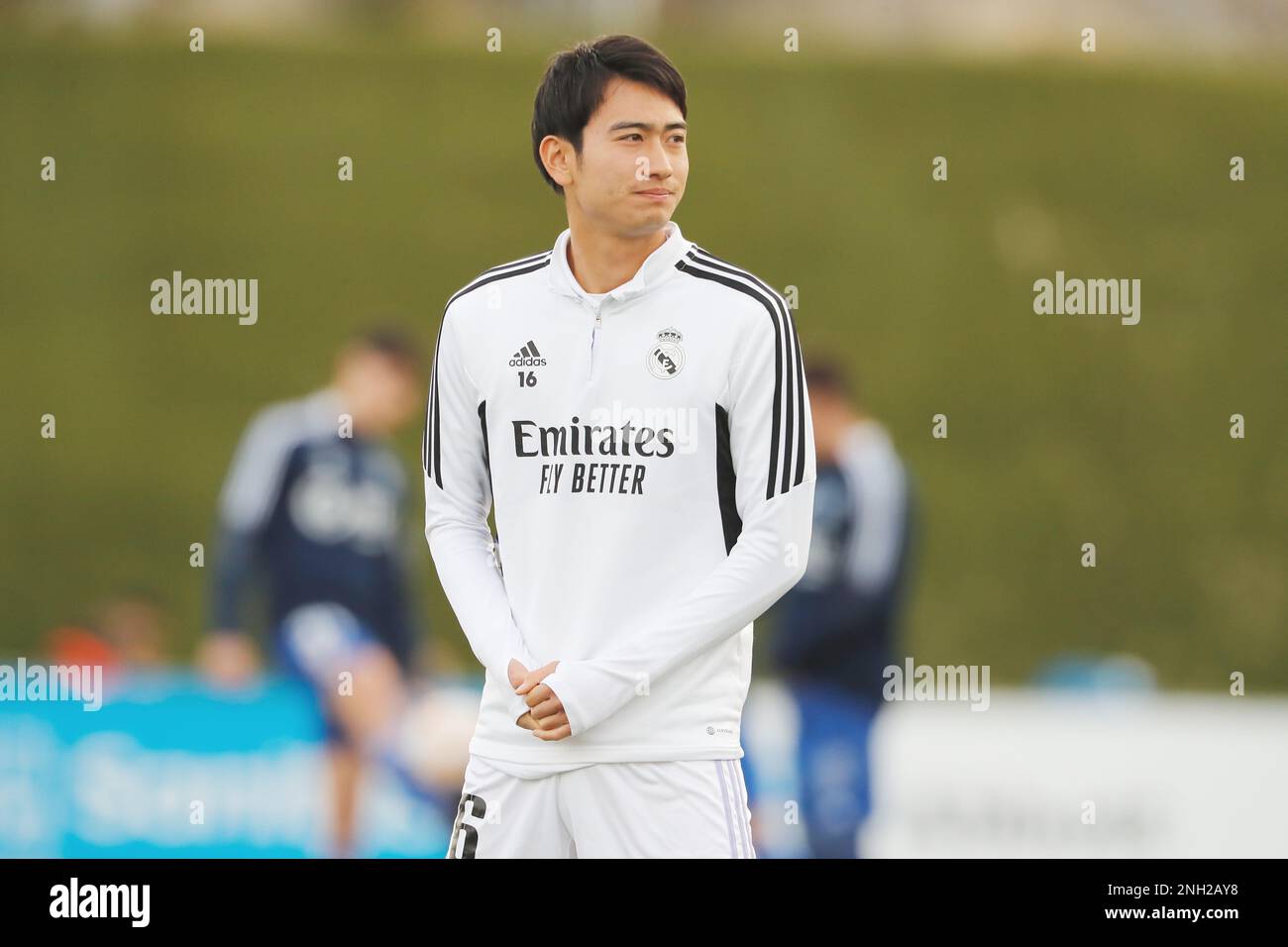 Madrid, Spain. 19th Feb, 2023. Takuhiro Nakai (Castilla) Football ...