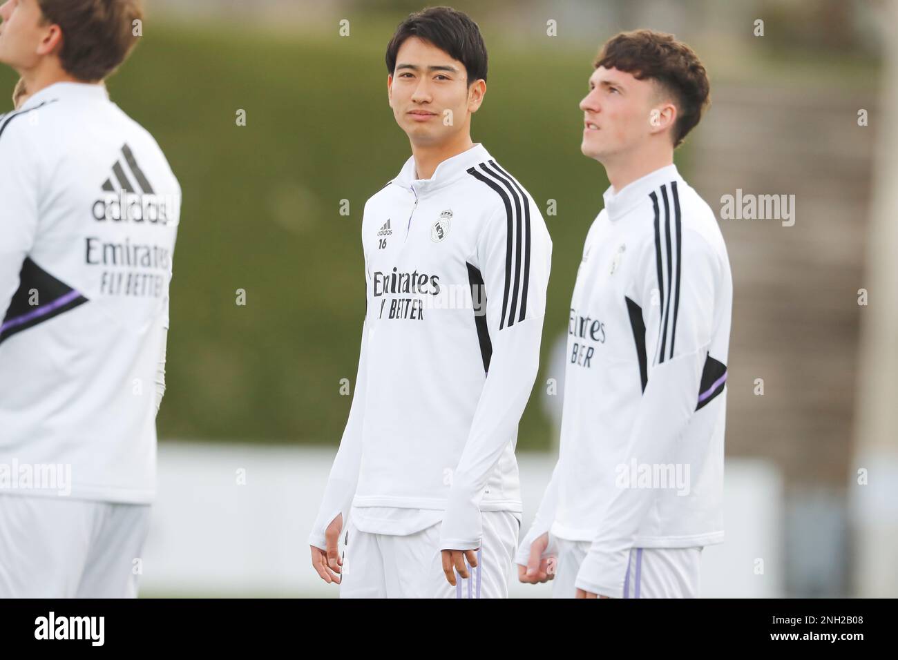 Madrid, Spain. 19th Feb, 2023. Takuhiro Nakai (Castilla) Football ...