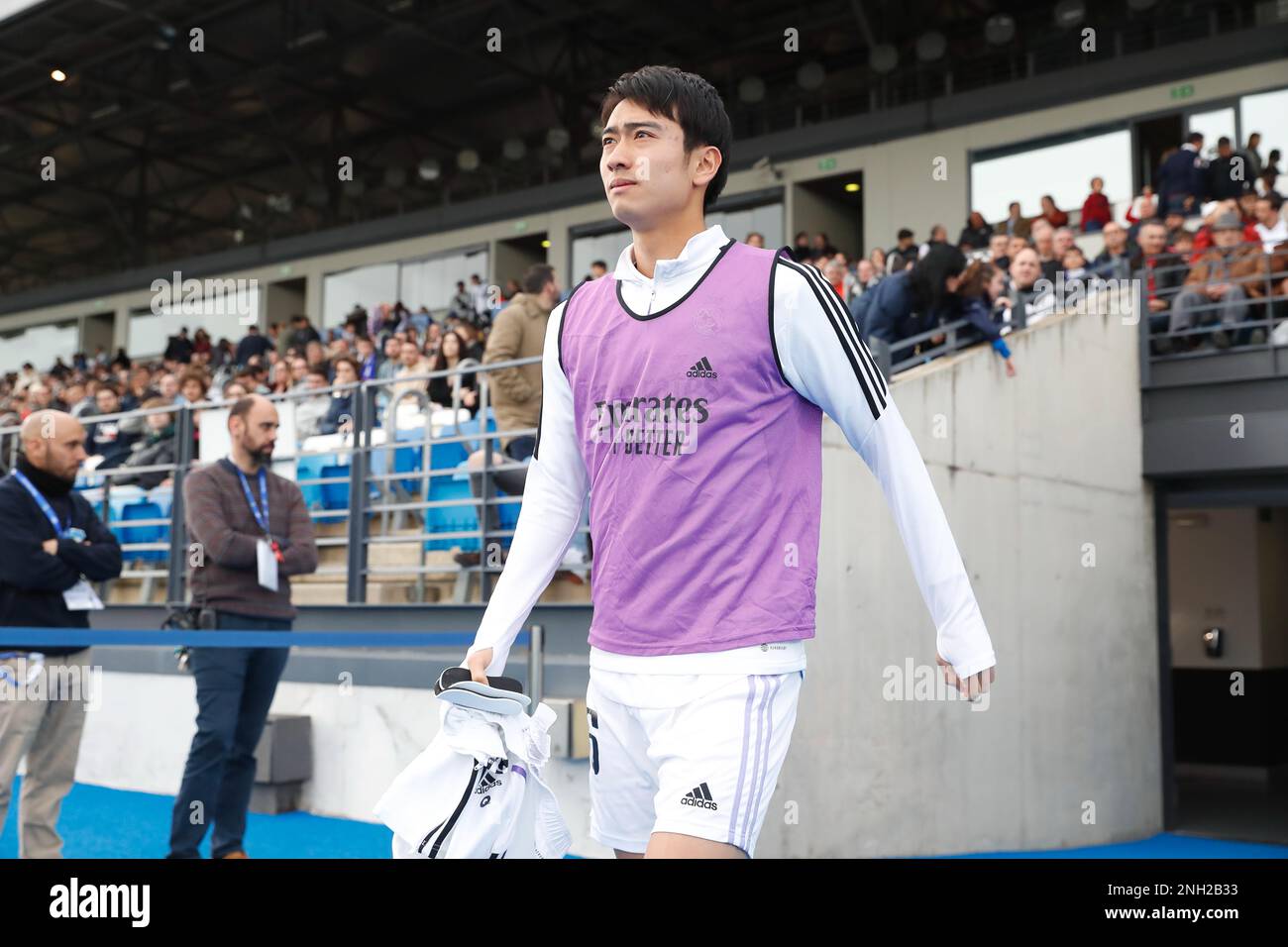 Madrid, Spain. 19th Feb, 2023. Takuhiro Nakai (Castilla) Football ...
