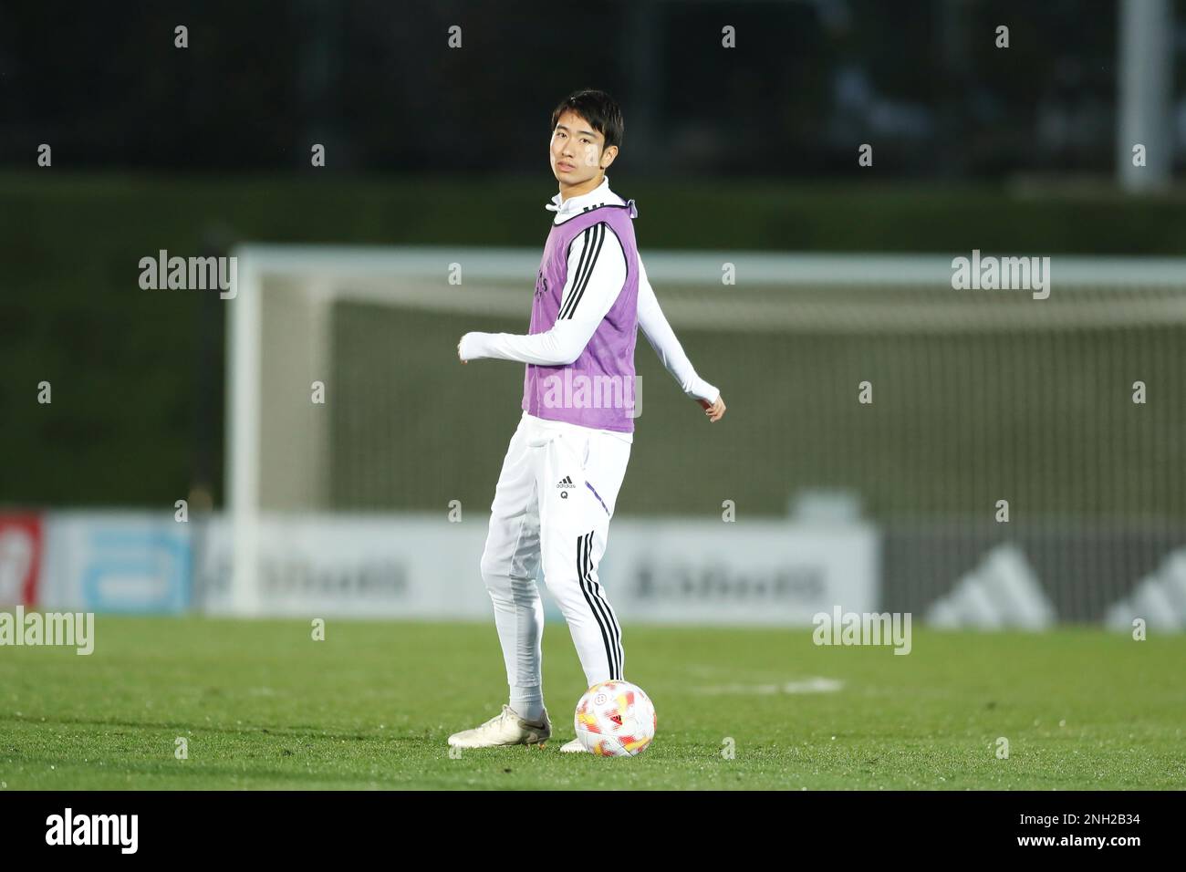 Madrid, Spain. 19th Feb, 2023. Takuhiro Nakai (Castilla) Football ...