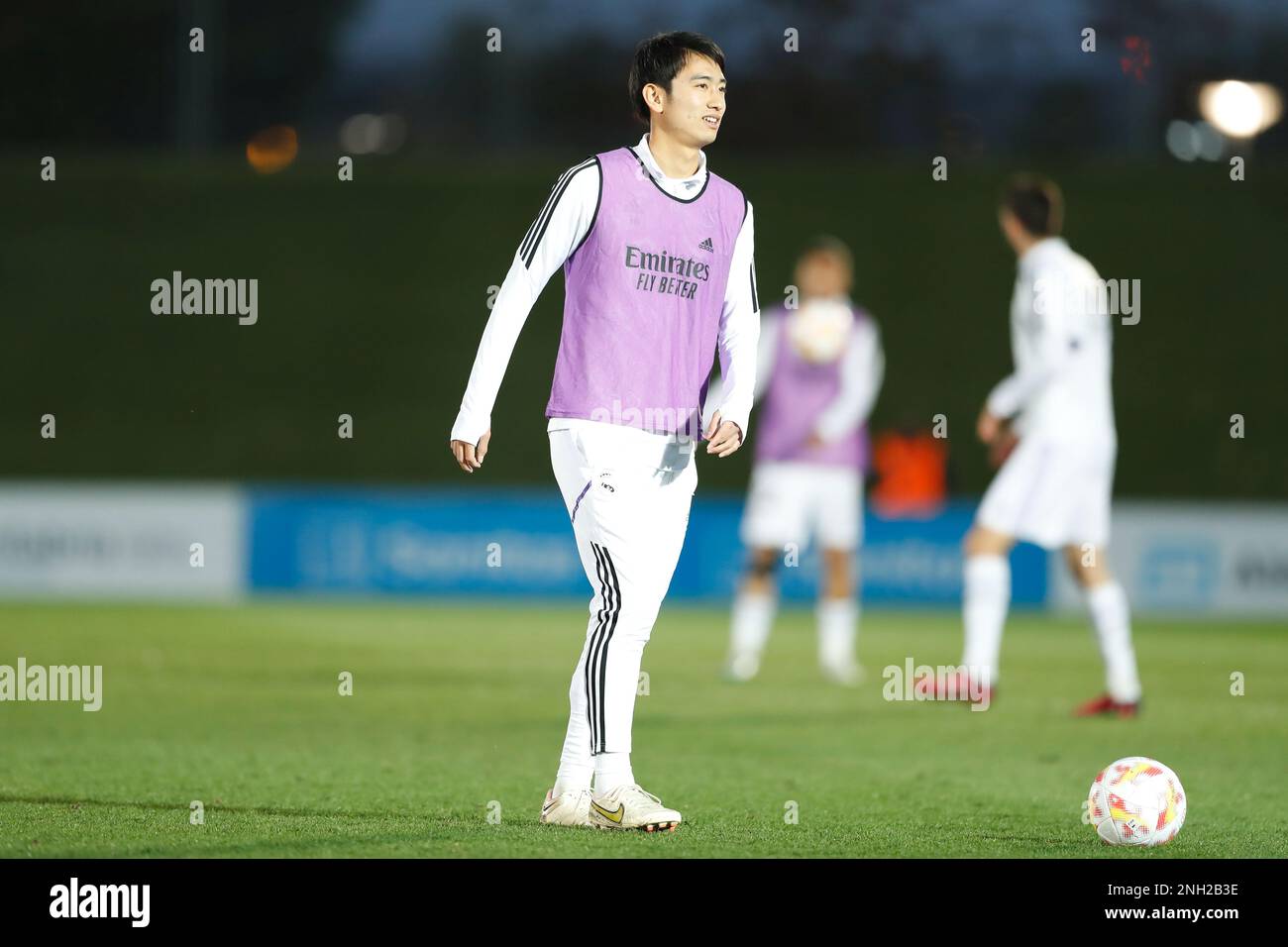 Madrid, Spain. 19th Feb, 2023. Takuhiro Nakai (Castilla) Football ...