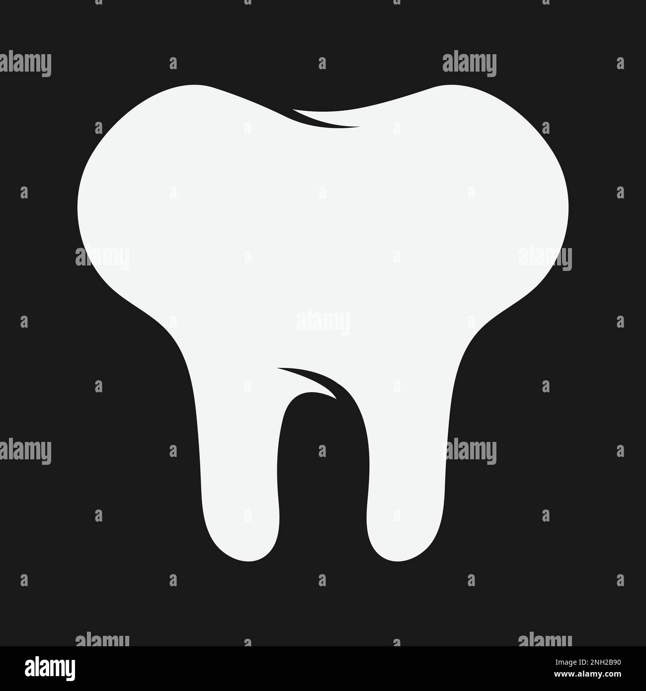 Structure of the tooth Black and White Stock Photos & Images - Alamy