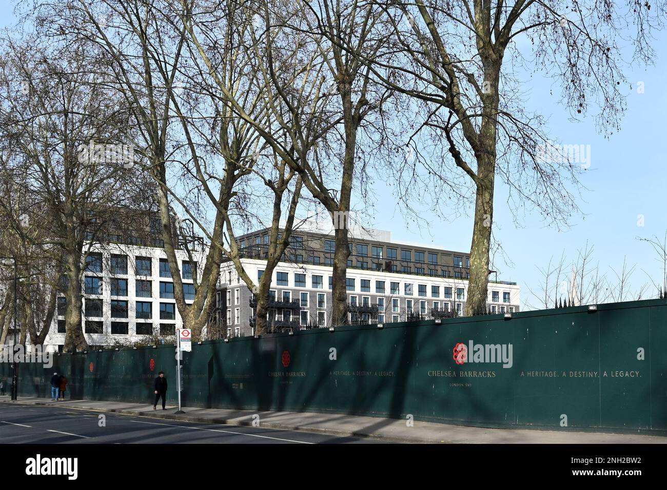 Chelsea barracks development hi-res stock photography and images - Alamy