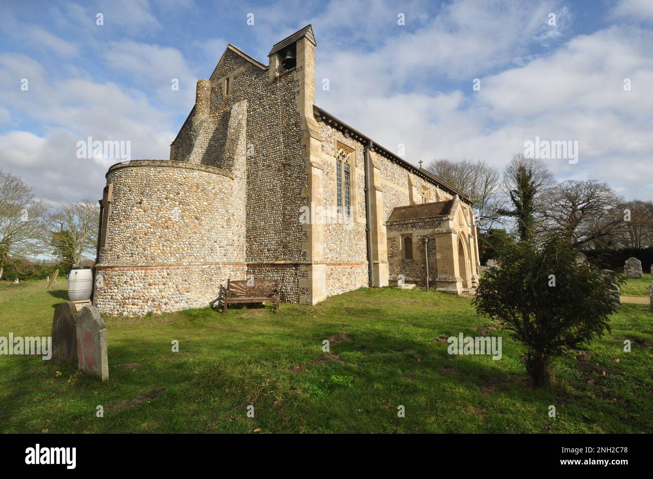 St Nicholas church, Dilham, Norfolk, England, UK Stock Photo - Alamy