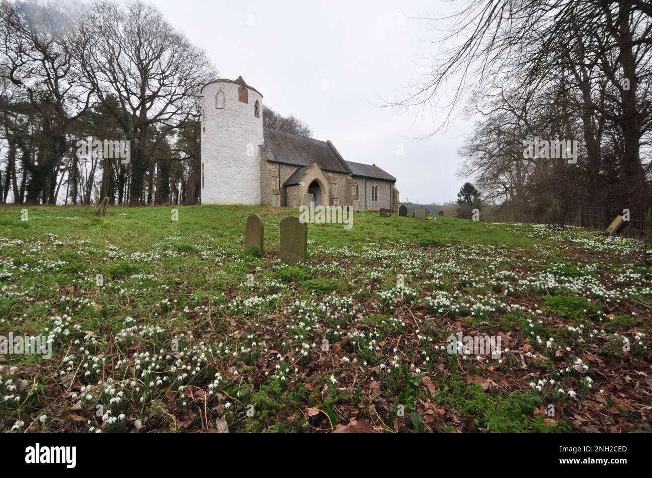 St Nicholas church West Lexham, Norfolk, England, UK Stock Photo - Alamy