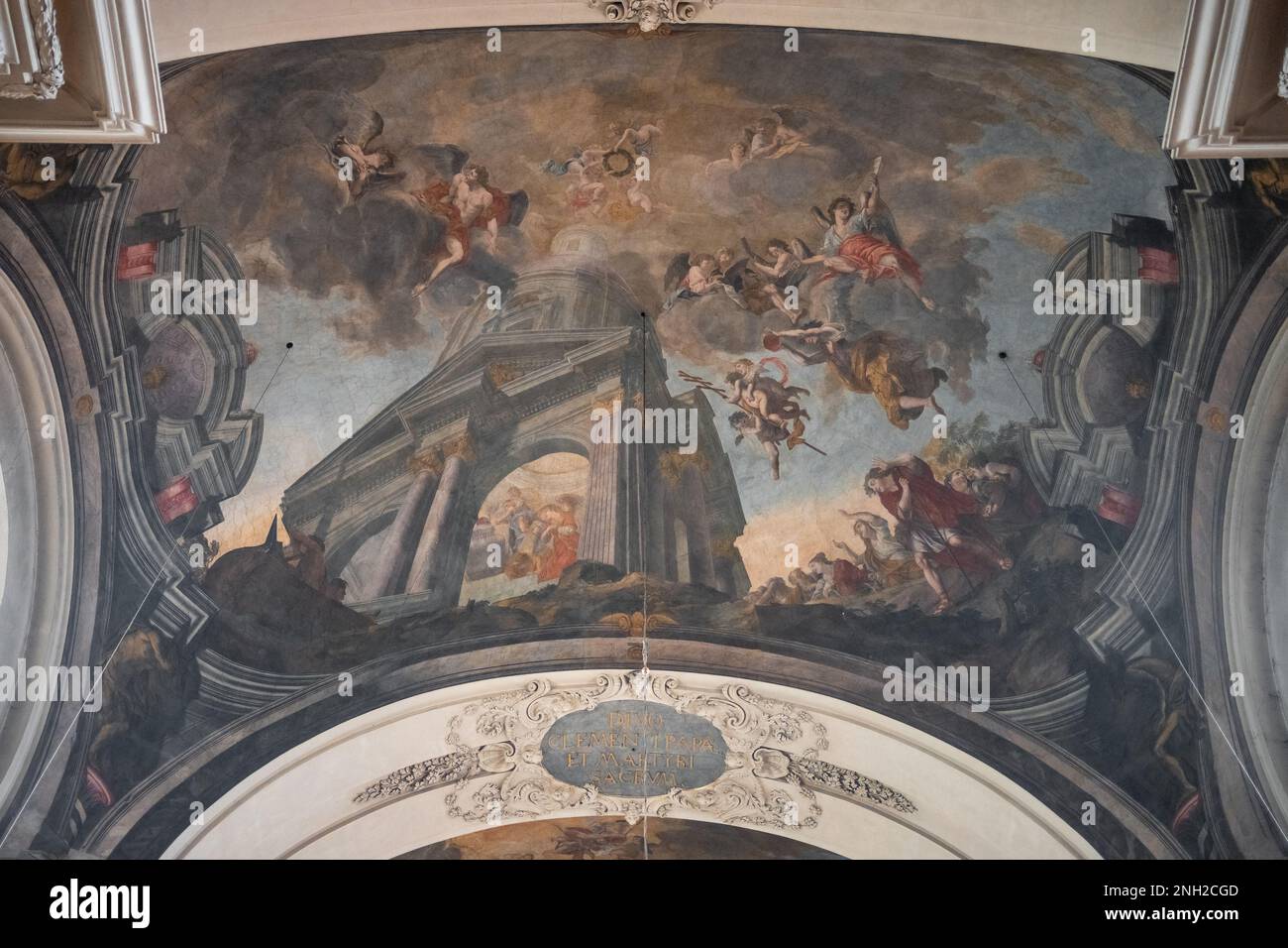 Prague, Czech republic - October 8, 2022: Interior of church Cathedral ...