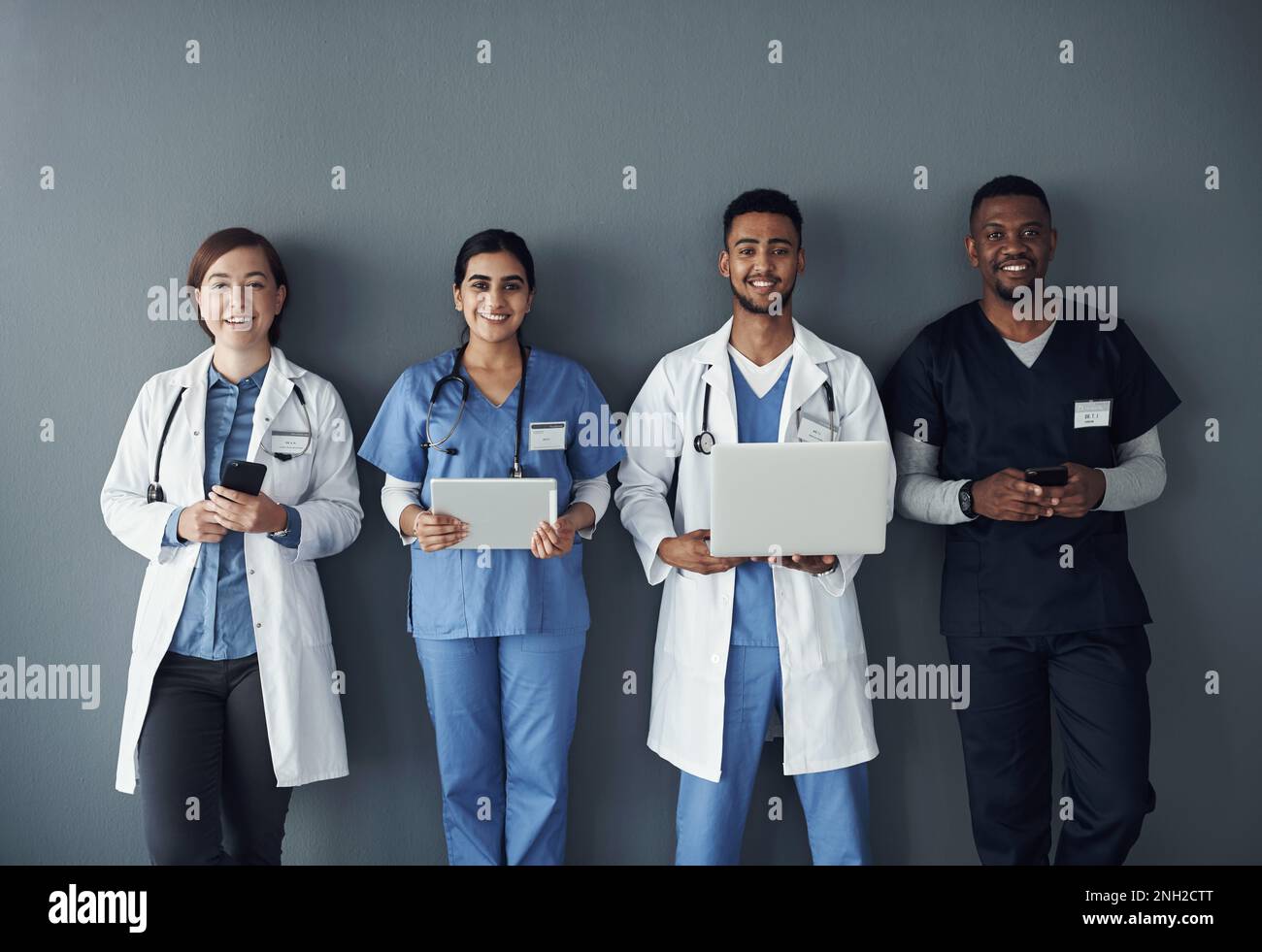 The best physician is the inspirer of hope. a group of doctors standing ...