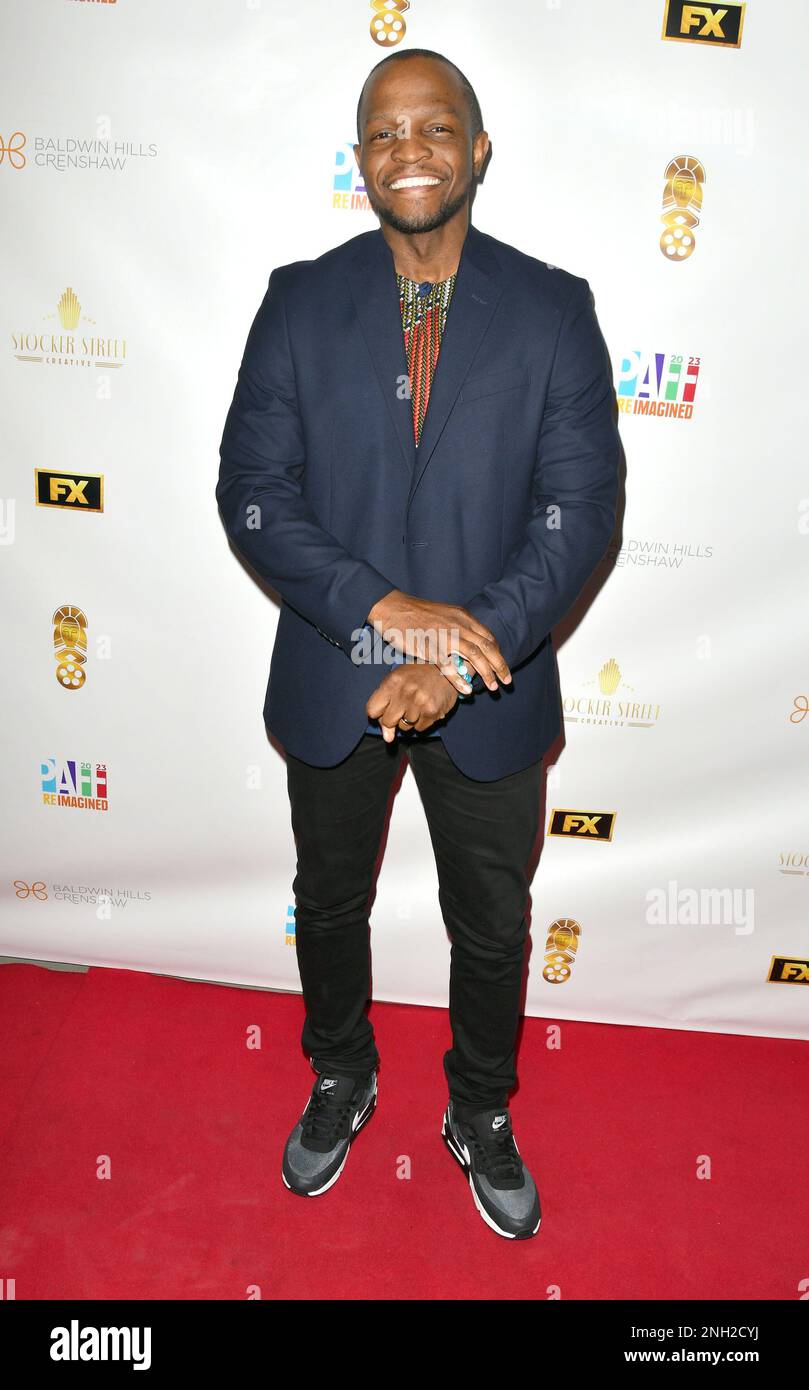 Los Angeles, Ca. 19th Feb, 2023. Qasim Basir attends the "To Live and ...