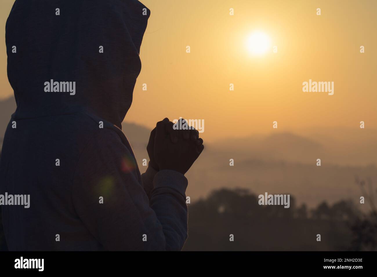 Hand prayer hi-res stock photography and images - Alamy