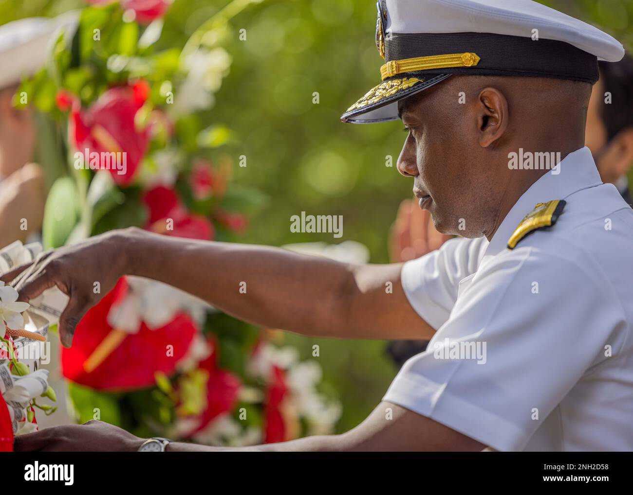 JOINT BASE PEARL HARBOR-HICKAM (December 8, 2022) Rear Adm. Stephen ...