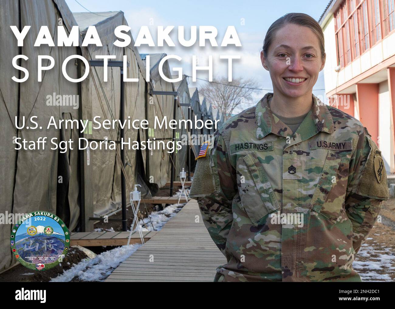 U.S. Army Staff Sgt. Doria Hastings, of the 361st Tactical PSYOP ...