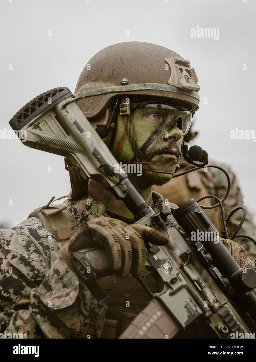 U.S. Marine Corps Sgt. Micah Detwiler, a rifleman with 2d Battalion ...