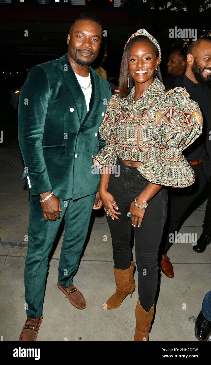 Los Angeles, Ca. 19th Feb, 2023. Amin Joseph, Skye P. Marshall attend the "To Live and Die and ...