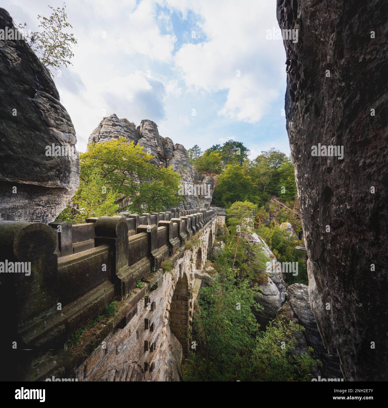 Bastei bridge hi-res stock photography and images - Alamy