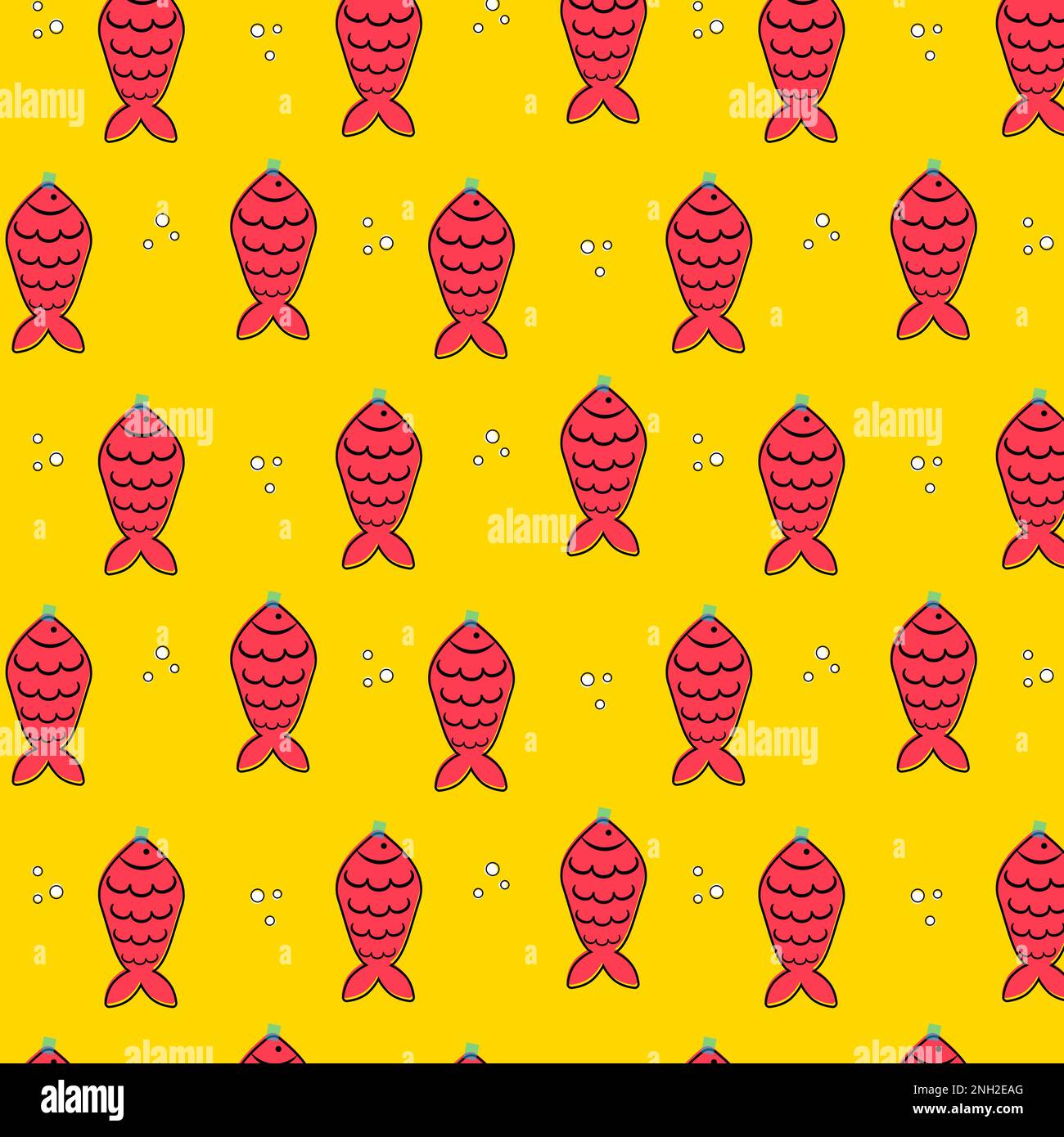 French April Fool's Day. Poisson d'avril. Color background with fish ...