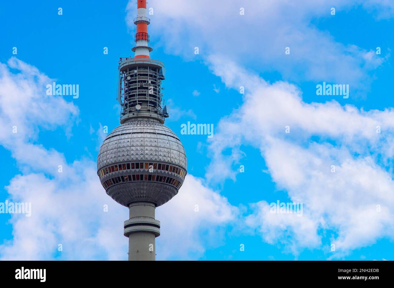 The Berlin Television Tower, a landmark from the GDR and Germany's ...