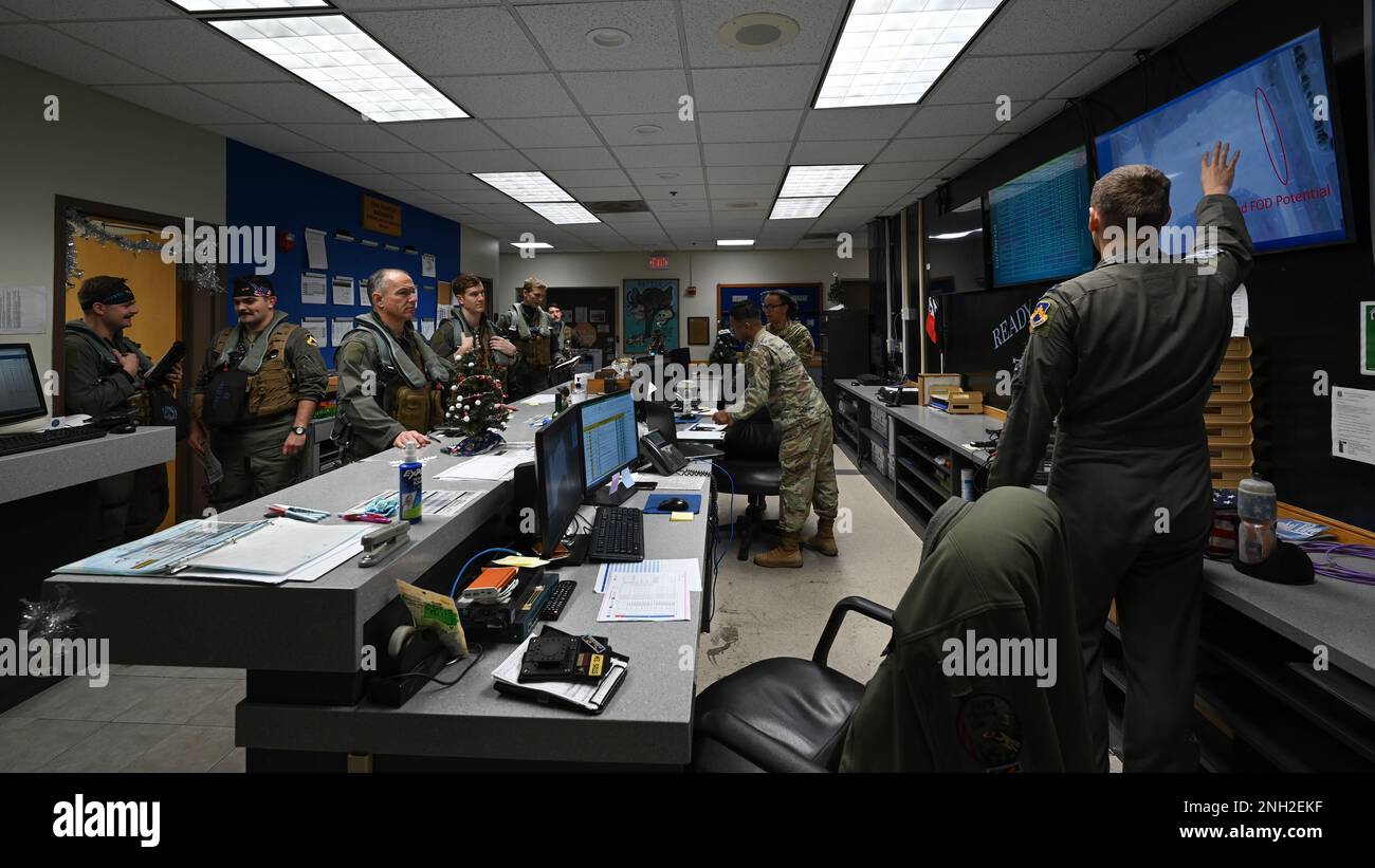 Lt. Gen. Scott L. Pleus (left), 7th Air Force commander, and other 8th ...