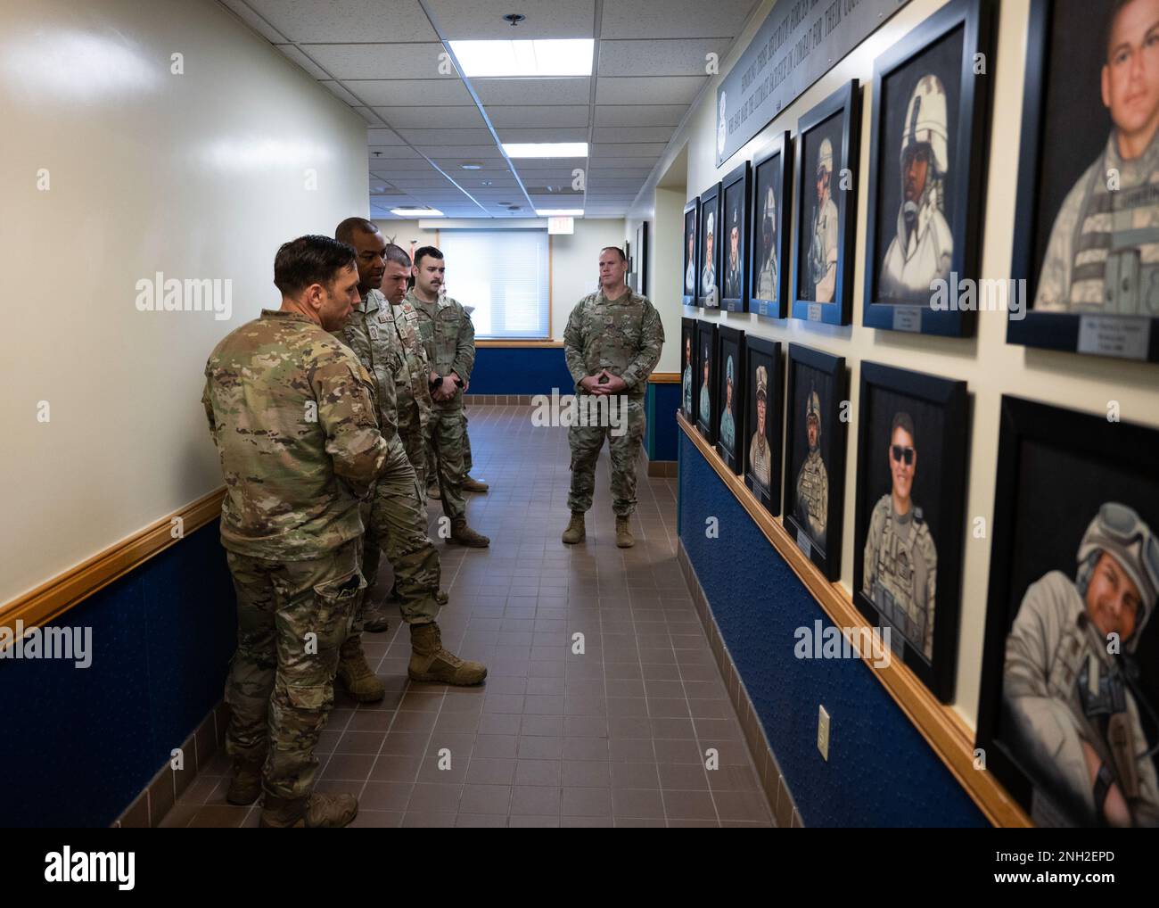 Lt. Col. Jesse Goens, 8th Security forces Squadron commander (first ...
