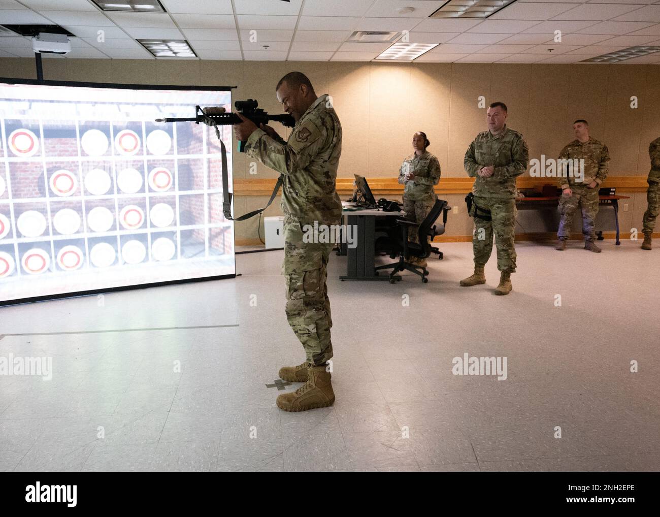 Chief Master Sgt. Alvin R. Dyer, 7th Air Force command chief ...