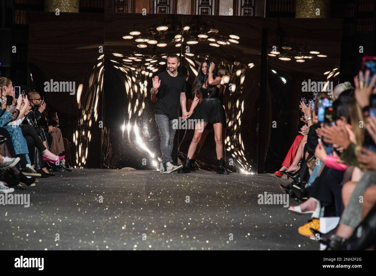 Models walk the runway during Aadnevik Autumn Winter 2023 show at ...