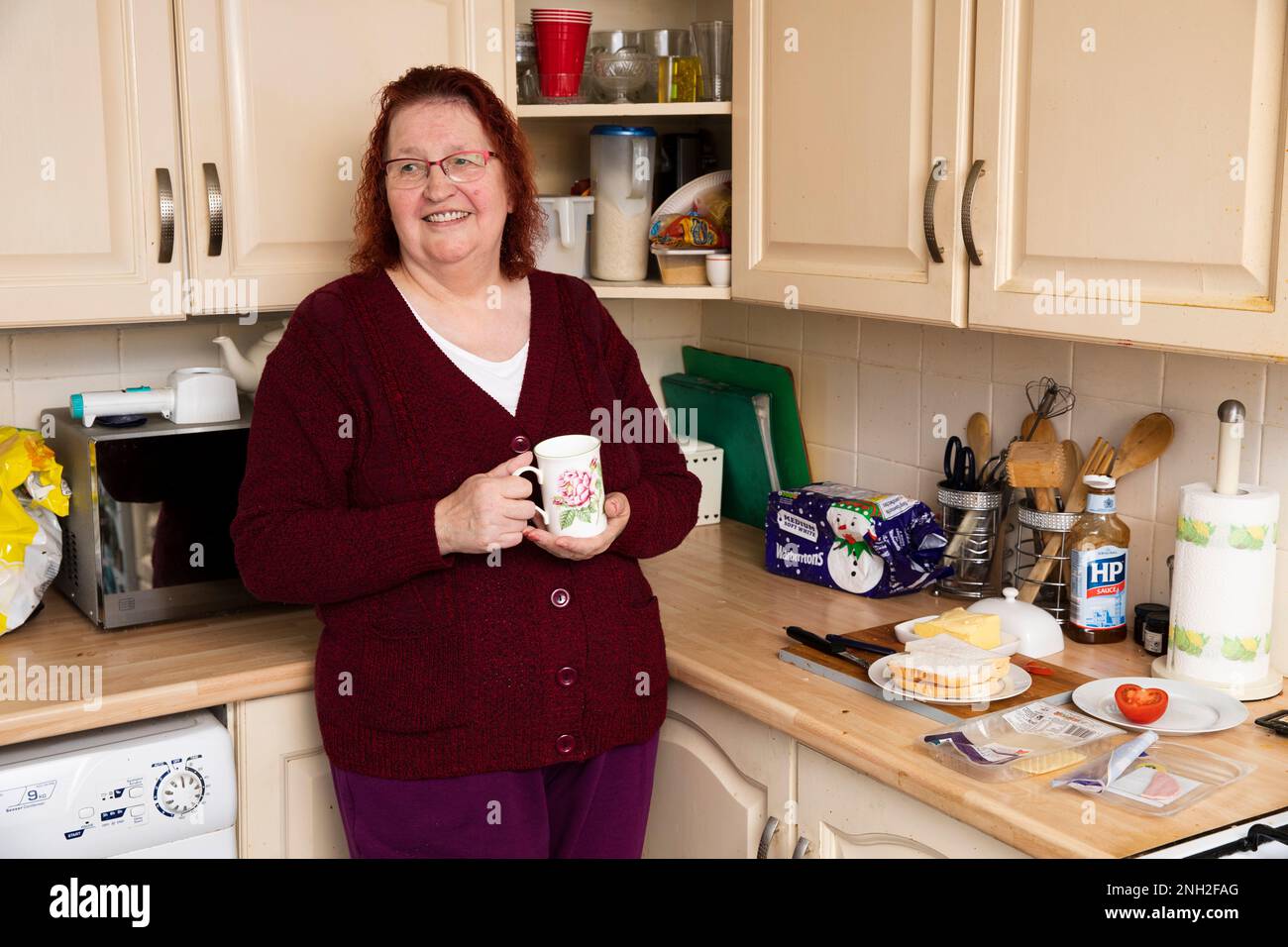 Content elderly person hi-res stock photography and images - Alamy