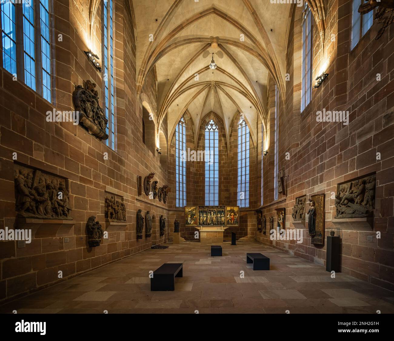 Former Monastery Church (Klosterkirche), now part of Germanisches ...