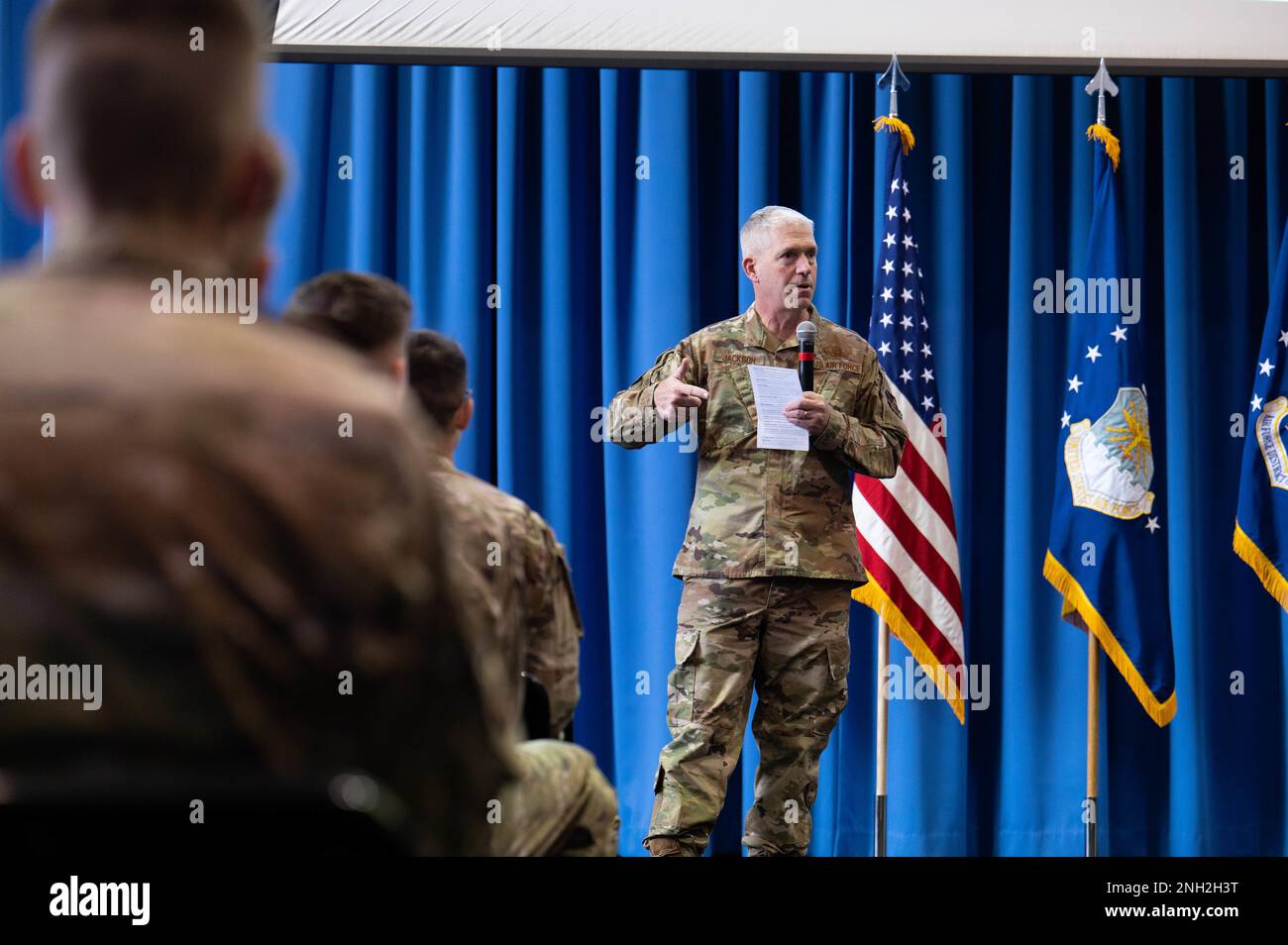 U.S. Air Force Maj. Gen. Joel Jackson, commander of the Air Force ...