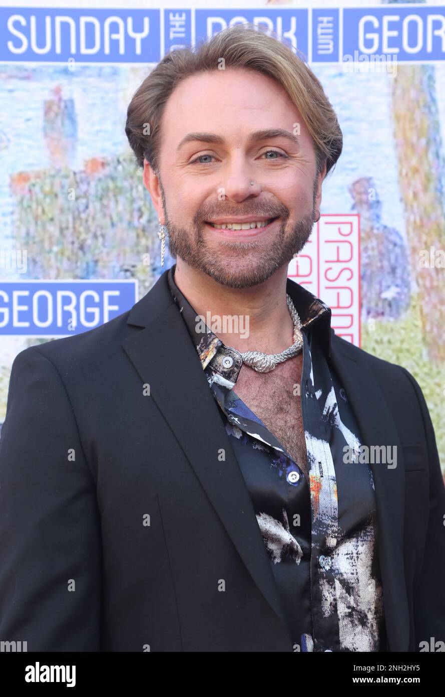 Pasadena, Ca. 19th Feb, 2023. Christopher Enlow at the opening night of ...