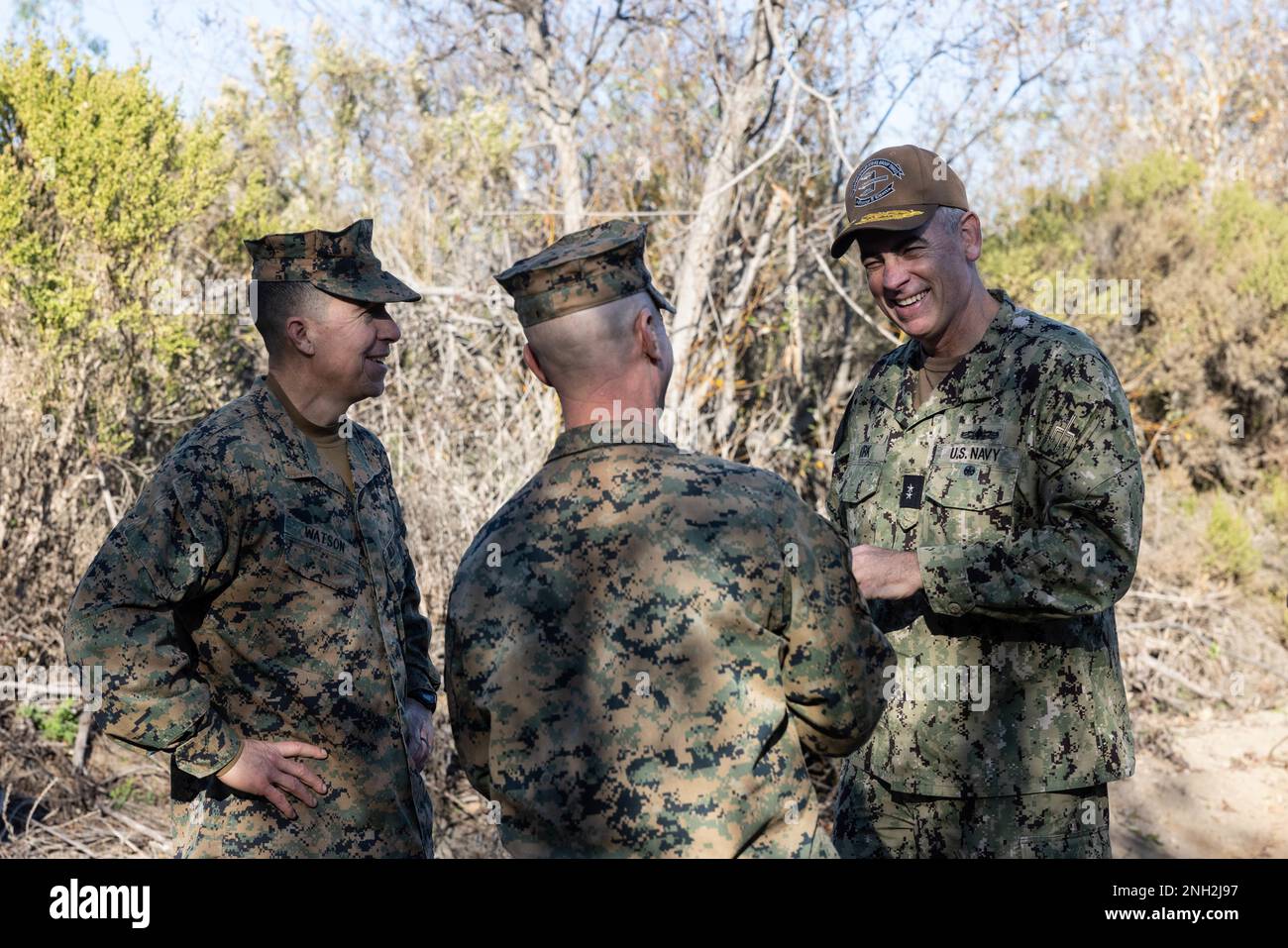 U.S. Marine Maj. Gen. Benjamin T. Watson, the commanding general of 1st ...