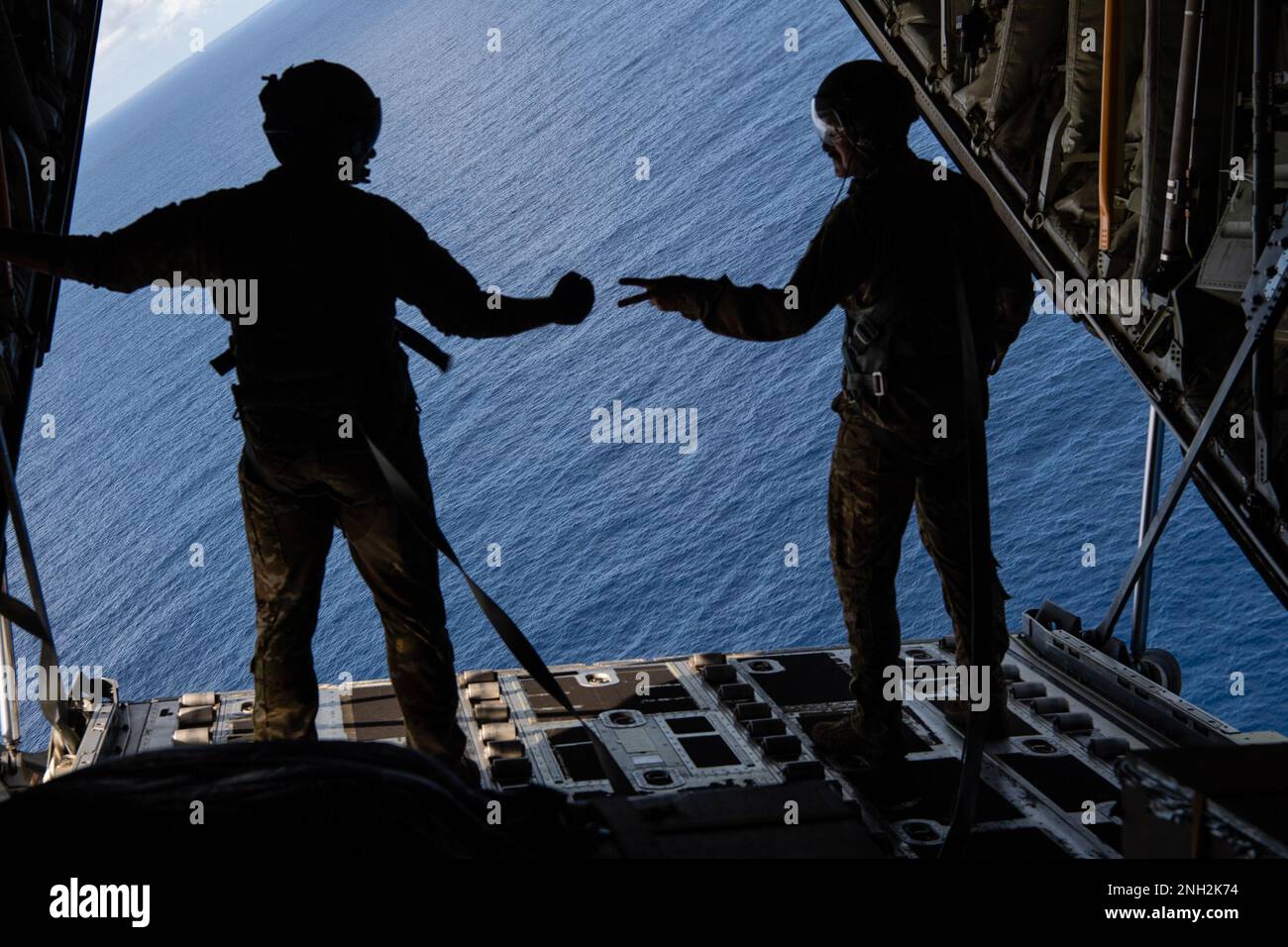(Left to right) U.S. Air Force Staff Sgt. Kembria Mims, 36th ...