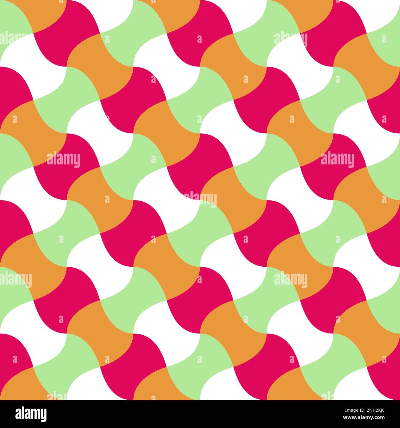 Interwoven diagonal seamlessly repeating wallpaper pattern Stock Photo ...
