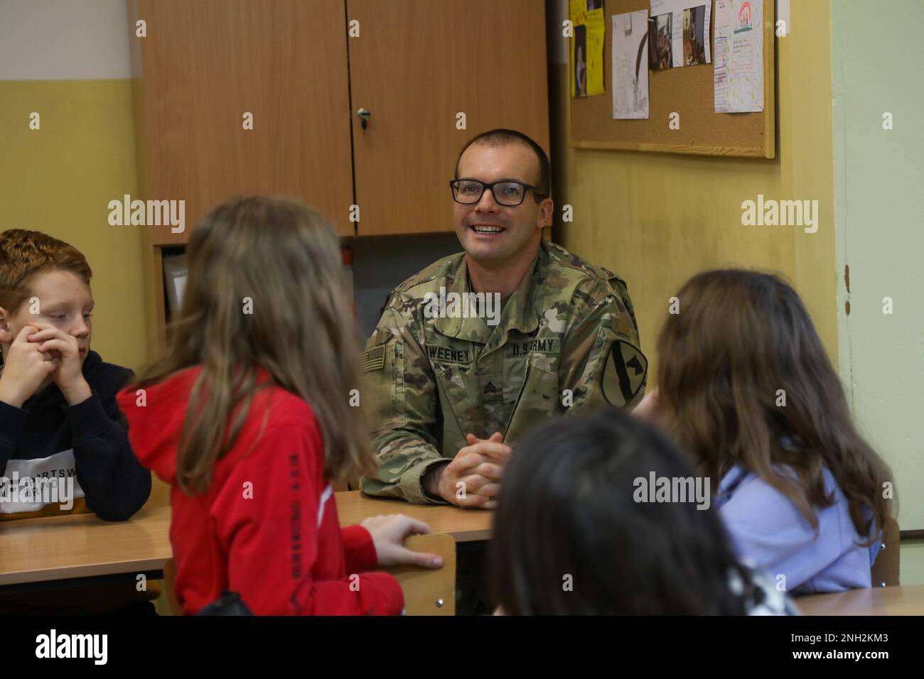 Greywolf Trooper, Sgt. Ross Sweeney, assigned to Headquarters and ...