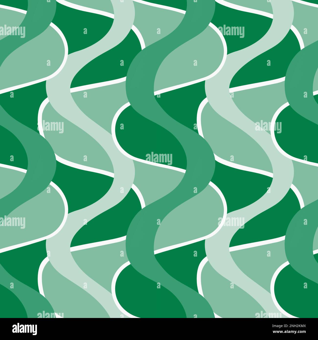 Undulating seamlessly repeating wallpaper pattern Stock Photo - Alamy