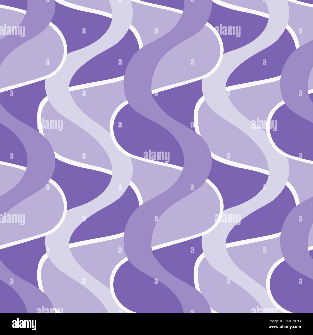 Undulating seamlessly repeating wallpaper pattern Stock Photo - Alamy