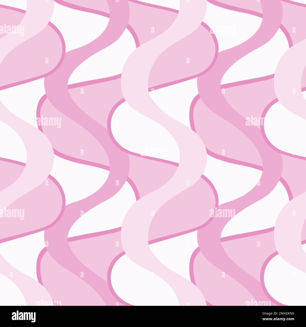 Undulating seamlessly repeating wallpaper pattern Stock Photo - Alamy