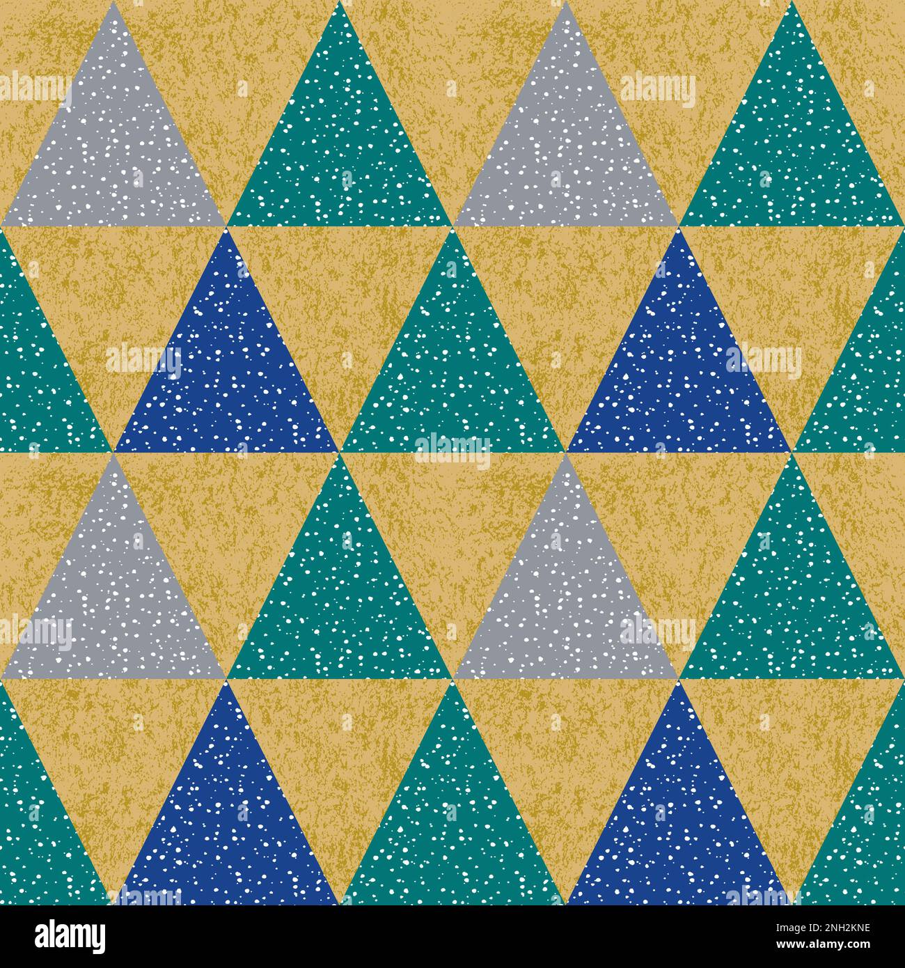 Textured triangular seamlessly repeating wallpaper pattern Stock Photo ...
