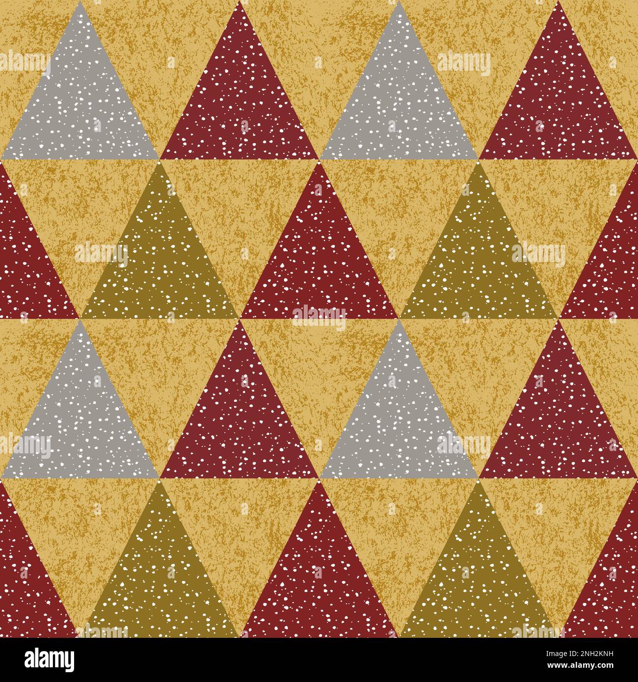 Textured triangular seamlessly repeating wallpaper pattern Stock Photo ...