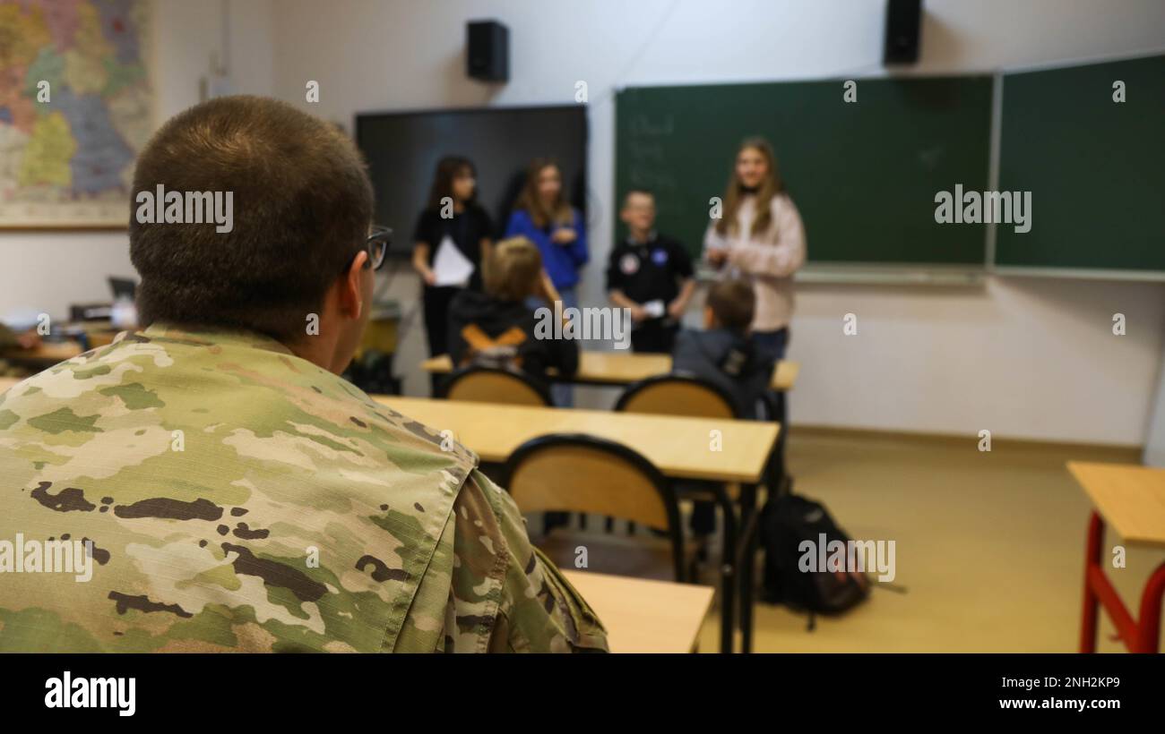 Greywolf Trooper, Sgt. Ross Sweeney, assigned to Headquarters and ...