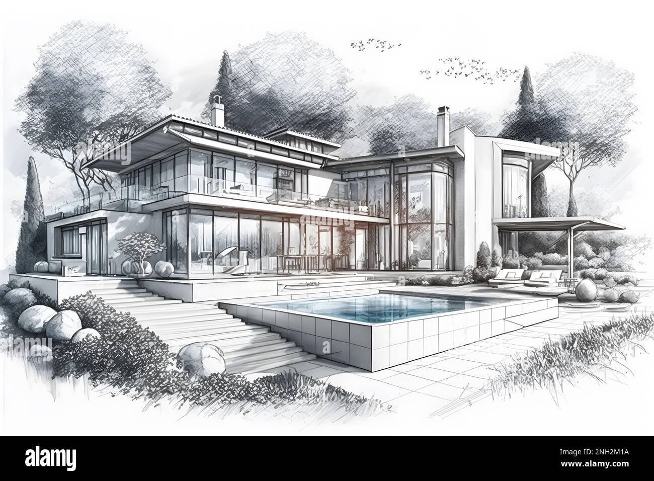 Roof terrace Cut Out Stock Images & Pictures - Alamy