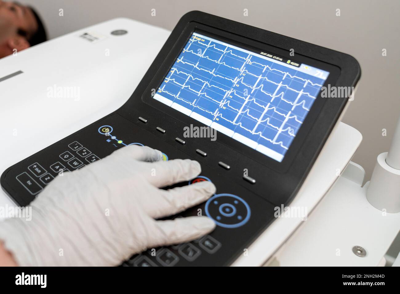 Stress ecg test hi-res stock photography and images - Alamy