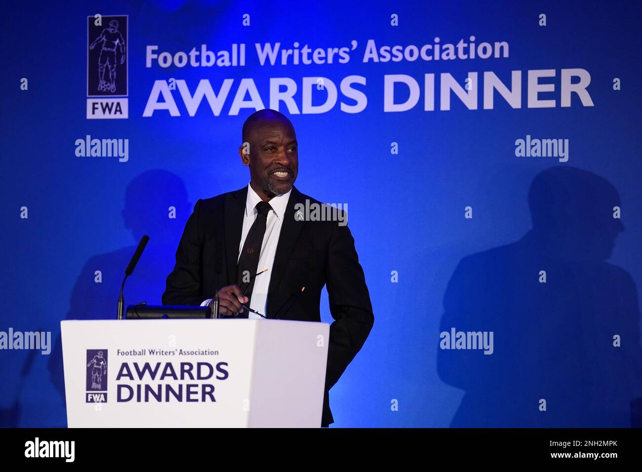 Chris Powell during the 2023 FWA Tribute Night at the Landmark Hotel ...