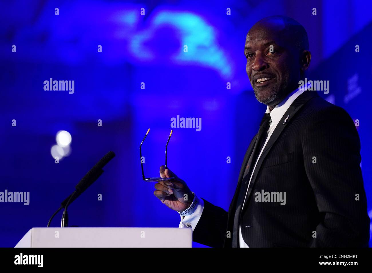 Chris Powell during the 2023 FWA Tribute Night at the Landmark Hotel ...
