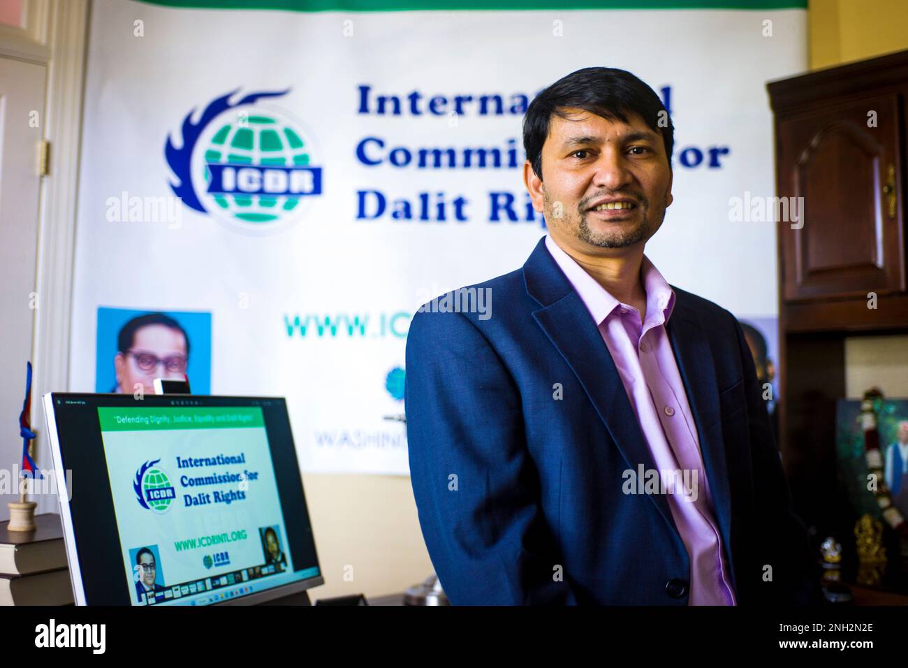 D.B. Sagar, president and founder of International Commission for Dalit ...