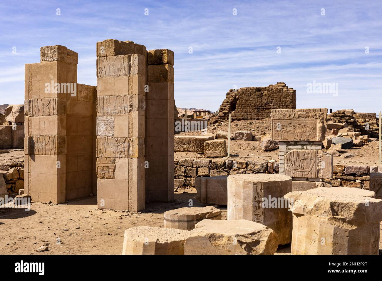 The Elephantine Island Archaeological Site, Home to an Ancient Khnum ...