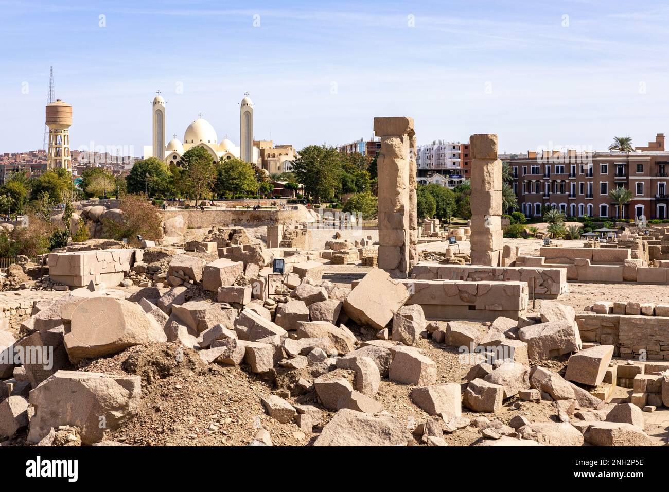 The Elephantine Island Archaeological Site, Home to an Ancient Khnum ...