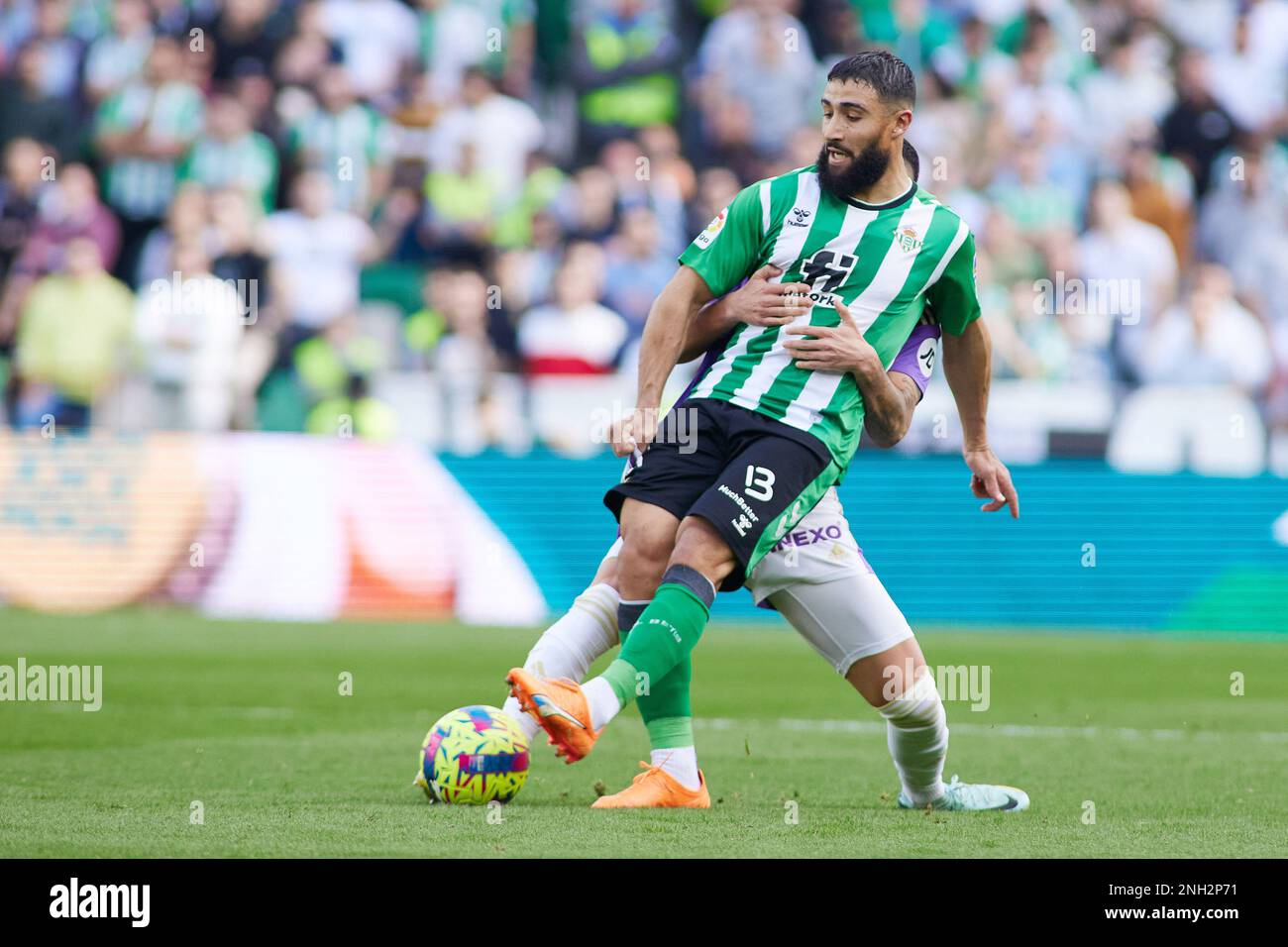 Nabil Fekir of Real Betis during the Spanish championship La Liga ...