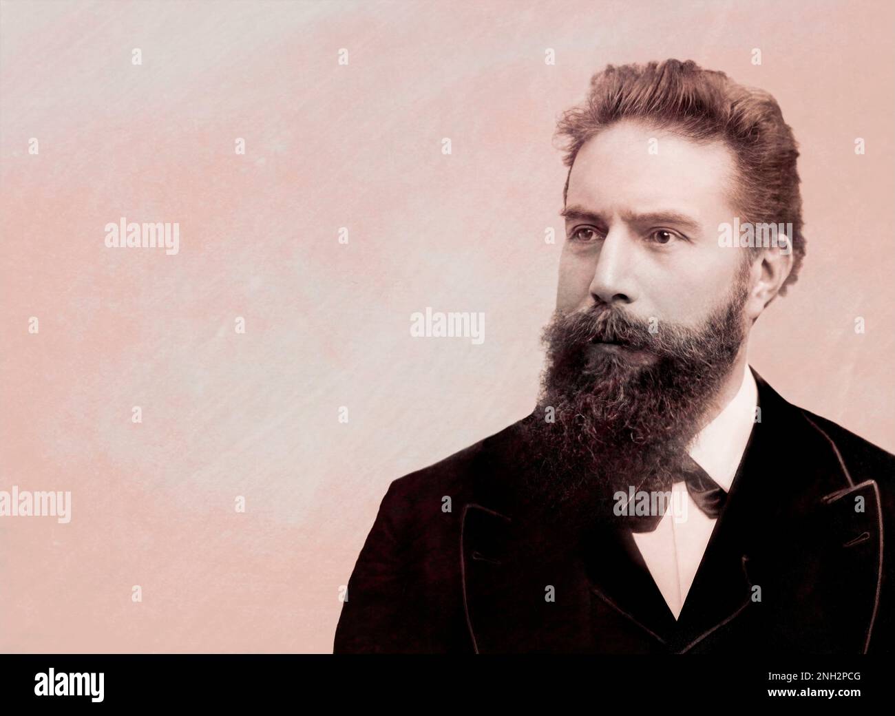 Wilhelm Conrad Röntgen; 1845 – 1923; German mechanical engineer and ...